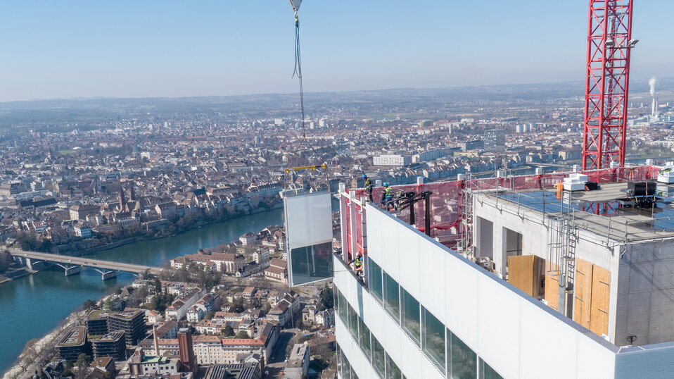 Roche Building 2 – The façade is finished!